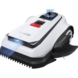 Ecovacs Rasenm&auml;hroboter &raquo;GOAT A1600 LiDAR PRO&laquo; M&auml;heffizienz von 400 m&sup2;/h, Trimmer (8500 rpm), Dual-LiDAR Navigation, leistungsstarker 32-V 