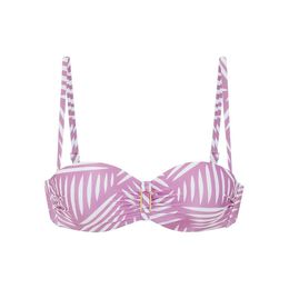 Lascana Bikini-Oberteil in Lila - 71% | Gr&ouml;&szlig;e 38B-Cup | Damen-bademode