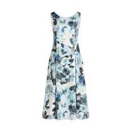 Vera Mont Kleid Damen Gr&ouml;&szlig;e 42 t&uuml;rkis / nachtblau / hellblau / offwhite Sommerkleid