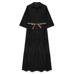 Fiorella Rubino Kleid Damen Gr&ouml;&szlig;e 52 schwarz Sommerkleid