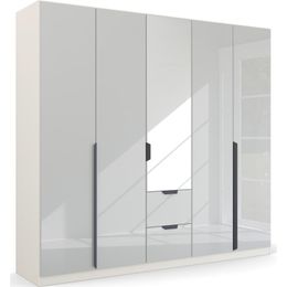 Rauch Dreht&uuml;renschrank &raquo;Kleiderschrank Schrank Garderobe Ankleide MODERN BY QUADRA SPIN&laquo; Breiten: 181/226/271 cm, H&ouml;he 210 cm, mit Spiegel und 