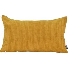 HOCK Dekokissen &raquo;Jonny&laquo; Cordkissen inkl. F&uuml;llung, 45x45cm, Dekokissen, strukturiert gelb Obermaterial: 100% Polyester. F&uuml;llung: 100% Polyester B/L: 50cm x 