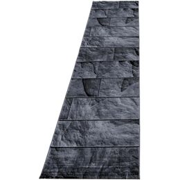 Ayyildiz Teppiche L&auml;ufer &raquo;Parma 9250&laquo; rechteckig 9 mm H&ouml;he 80cm x 300cm (BxL) schwarz Kunstfaser B : 80cm 1 Stk., 9mm, L: 300cm
