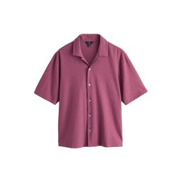 next Button Up Shirt male size 4XL Dark pink