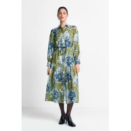 Rich & Royal Rich & Royal Kleid in Gr&uuml;n/ Blau - 51% | Gr&ouml;&szlig;e 40 | Damen-kleider