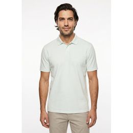 BOSS Orange Herren BOSS Orange Poloshirt &raquo;Pe__Dye&laquo; mit Polokragen blau M