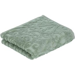 Vossen Handtuch &raquo;Fidelio&laquo; ultra flauschige Qualit&auml;t gr&uuml;n Walkfrottier, Obermaterial: 100% Baumwolle B/L: 50cmx100cm, 2 Stk., Walkfrottier