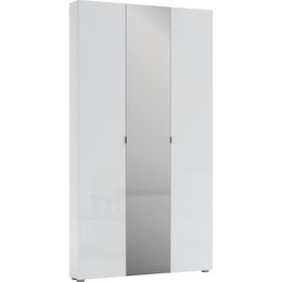 Home Affaire Schuhschrank &raquo;Tozzi&laquo; wei&szlig; FSC -zertifizierter Holzwerkstoff wei&szlig;, B/H/T: 110,2cm x 200cm x 18,6cm, T&uuml;ren: 3 Stk.