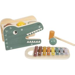 Small Foot Spielzeug-Musikinstrument &raquo;Klopfspiel mit Xylophon Safari&laquo; Einheitsgr&ouml;&szlig;e Spielzeug-Musikinstrument