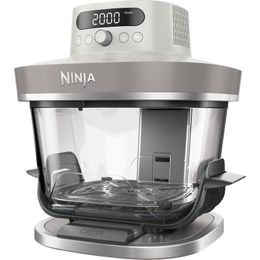 Ninja Hei&szlig;luftfritteuse &raquo;CRISPi PRO 7-in-1 Glas-Air-Fryer - Beige AS101EULG&laquo; 2050 W 7 Kochfunktionen, Vorbereitung, Zubereitung + Aufbewahrung von 