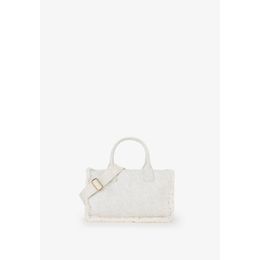 Valentino Handbags Valentino Bags Damen VALENTINO BAGS Shopper &raquo;SHYLA&laquo; Damen Umh&auml;ngetasche, Handtasche mit modischen Fransen wei&szlig; B/H/T: 31cm x 22cm x 15cm