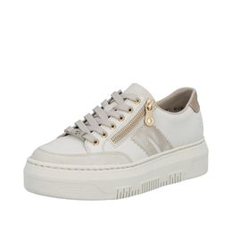 Rieker Sneaker Damen Gr&ouml;&szlig;e 39 sand / wollwei&szlig; Sommerschuhe