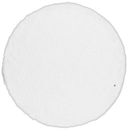Tom Tailor HOME Hochflor-Teppich &raquo;Shaggy Teppich Cozy&laquo; rund 25 mm H&ouml;he Uni Farben, auch in Pastell Farben, weich & kuschelig wei&szlig; Polyester &Oslash; 140cm 1 