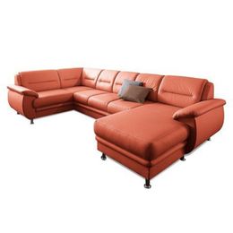 Sit & More sit&more Wohnlandschaft &raquo;Mailand U-Form, B: 312 cm, XXL-Couch mit Komfortpolsterung&laquo; mit Schlaffunktion, Liegefl. 122x247 cm, diverse Lederqualit&auml;ten 