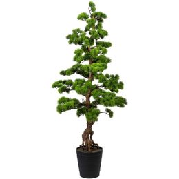 Creativ green Kunstbonsai &raquo;Bonsai Kiefer&laquo; gr&uuml;n Kunststoff &Oslash;/H: 60cm x 140cm, 1 Stk.