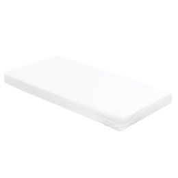 Irisette Spannbettlaken &raquo;Kuschel Jersey Spannbettlaken Vesuv&laquo; mit Rundumgummizug wei&szlig; Jersey, Obermaterial: 100% Baumwolle B/L: 200cm, 1 Stk., Jersey, 180-
