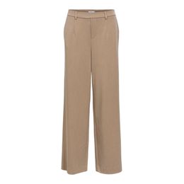 Object Pleat-Front Pants 'OBJLisa' female size 44 Cappuccino