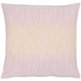 Apelt Dekokissen &raquo;7902 Loft Gold&laquo; Kissenh&uuml;lle mit F&uuml;llung, 1 St&uuml;ck lila Polyester B/L: 45cm x 45cm, 1 Stk.