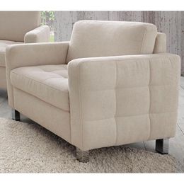 Sit & More sit&more Sessel &raquo;Pablo&laquo; beige Luxus-Microfaser ALTARA NUBUCK (100% Polyester);Kunstleder SOFTLUX ;Luxus-Microfaser (90% Polyester; 10% Polyamid) Luxus