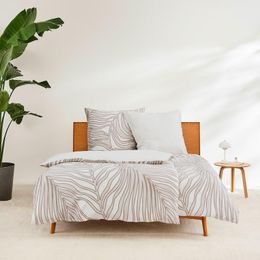 s.Oliver Bettw&auml;sche &raquo;Satinbettw&auml;sche s.Oliver&laquo; 2 Stk. im dezenten, modernen Design beige Mako-Satin, Obermaterial: 76% Baumwolle, 24% Polyester B/L: 