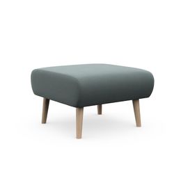 Home Affaire Polsterhocker &raquo;Swift&laquo; passend zur Serie "Swift", B/T/H: 75/68/44 cm blau 100% Polyester B/H/T: 75cm x 44cm x 68cm, Webstoff fein