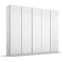 Rauch Dreht&uuml;renschrank &raquo;Monostar&laquo; mit Glasfront sowie umfangreicher Innenausstattung wei&szlig; Holzwerkstoff B/H/T: 226cm x 210cm x 54cm