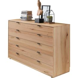Wiemann Schubkastenkommode &raquo;Cardiff Sideboard, W&auml;scheschrank, teilmassiv Bianco-Eiche, Schubladen&laquo; Glas- oder Massivholzfront, verschiedene Breiten, 