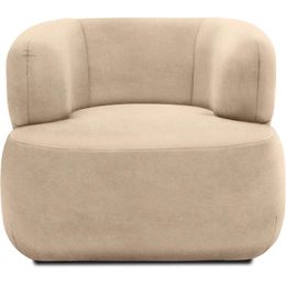 DOMO collection Sessel &raquo;800012 Designsessel, komfortabel und elegant, organische Formensprache&laquo; formsch&ouml;ner Polstersessel zum Relaxen und Entspannen 