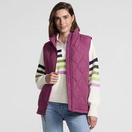 LANDS' END Isolierte Steppweste FeatherFree f&uuml;r Damen in Plus-Gr&ouml;&szlig;e, Damen, size: plus, Rot, Polyester, by Lands' End
