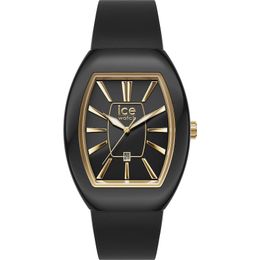 Ice Watch Ice-Watch Damen ice-watch Quarzuhr &raquo;ICE boliday - Dome - Small - 3H + Date&laquo; Armbanduhr, Damenuhr, analog, Silikonarmband, Datum schwarz Einheitsgr&ouml;&szlig;e