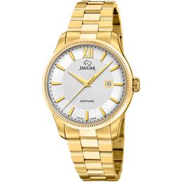 Jaguar Herren Quarzuhr &raquo;Essentia&laquo; Armbanduhr, Herrenuhr, Swiss Made, Edelstahlarmband, analog, Datum silber Einheitsgr&ouml;&szlig;e