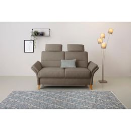 OTTO home 2-Sitzer &raquo;Westerland&laquo; Federkern-Polsterung. wahlweise mit Armlehnfunktion grau 98% Polyester 2% Polyamid B/H/T: 166cm x 90cm x 89cm, Olympia