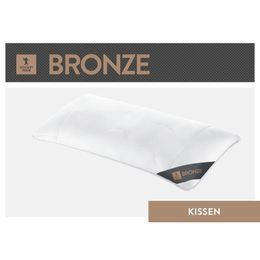 Spessarttraum Baumwollkissen &raquo;Bronze&laquo; 1 Stk. tlg. hergestellt in Deutschland, allergikerfreundlich wei&szlig; Kopfkissen Bezug: 100% Baumwolle. Kopfkissen 