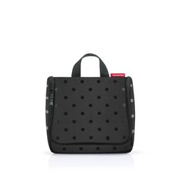 Reisenthel Herren Reisenthel Kulturbeutel &raquo;Reisenthel toiletbag&laquo; inkl. Spiegel mit Klettverschluss schwarz B/H/T: 20cm x 23cm x 10cm