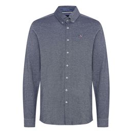 FQ1924 Button Up Shirt 'Steven' male size M marine blue