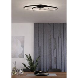 Eglo Deckenleuchte &raquo;GIANELLA Deckenlampe, Alu, Stahl und Kunststoff, IP20, Wohnzimmerlampe&laquo; LED-Modul 1 Stk. Warmwei&szlig; Wand-/Deckenleuchte, L88 x B30 x