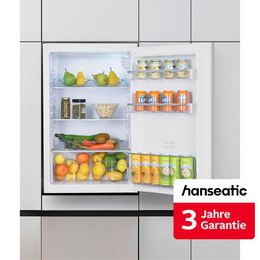 Hanseatic Einbauk&uuml;hlschrank &raquo;HEKS8854E&laquo; 88 cm hoch 54 cm breit inkl. 3 Jahre Herstellergarantie silber Abtauautomatik