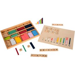 Small Foot Lernspielzeug &raquo;Lernbox Rechenst&auml;bchen - Educate&laquo; bunt Holz Einheitsgr&ouml;&szlig;e