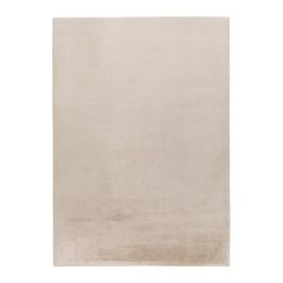 Kayoom Teppich &raquo;Cross 425&laquo; rechteckig 21 mm H&ouml;he dichter weicher Kurzflor, viele Farben, Wohnzimmer beige Polyester B : 80cm 1 Stk., 21mm, L: 150cm