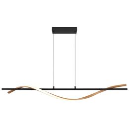 Globo LIGHTING H&auml;ngeleuchte &raquo;WATKINS&laquo; LED-Modul 1 Stk. Warmwei&szlig; H&auml;ngelampe Esszimmer-Leuchte Esstischleuchte Wohnzimmer H: 120cm, 1 Stk.