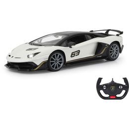 Jamara RC-Auto &raquo;Lamborghini Aventador SVJ Performance 1:14, 2,4 GHz&laquo; silber Einheitsgr&ouml;&szlig;e RC-Auto