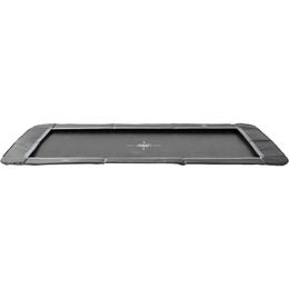 EXIT Bodentrampolin &raquo;InTerra&laquo; schwarz B/L/T: 366cm x 214cm x 244cm