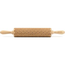 Folkroll Teigroller &raquo;3D-Motiv-Teigrolle&laquo; China braun Massivholz 43cm