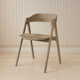 Stuhl &raquo;Mette by Hammel&laquo; () 1 Stk.Massivholz, gepolsterte Sitzfl&auml;che, versch. Farbvarianten Massivholz B/H/T: 52cm x 75cm x 54cm, 1 Stk., R&uuml;ckenlehne 