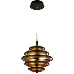 Searchlight LED-H&auml;ngeleuchte &raquo;H&auml;ngeleuchte Hive, 1-flammig&laquo; LED-Modul 1 Stk. Extra-Warmwei&szlig; Warme Atmosph&auml;re schwarz 1, &Oslash; 40cm H: 44cm, 1 Stk.