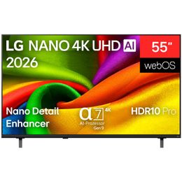 LG DLED-Fernseher &raquo;55NU850B6LA&laquo; 139 cm/55 &prime;&prime; Smart-TV 4K Super Upscaling und Dynamic Tone Mapping sorgen f&uuml;r optimierte Bilddarstellung sowie AI Sound