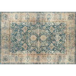 Kleen-Tex HOME Teppich &raquo;Aven&laquo; rechteckig 10 mm H&ouml;he blau Obermaterial: 100% Polyester B : 200cm 1 Stk., 10mm, L: 290cm