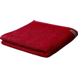 Ross Duschtuch &raquo;Selection&laquo; 100 % Bio-Baumwolle rot Frottier, Obermaterial: 100% Baumwolle B/L: 70cmx140cm, 1 Stk., Frottier