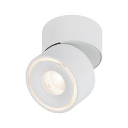 Paulmann LED Deckenleuchte &raquo;Spircle 78mm 8W 550lm 230V 3000K&laquo; 1 Stk. Warmwei&szlig; wei&szlig; 1, &Oslash; 7,8cm H: 8,3cm, 1 Stk.