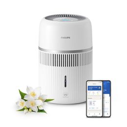 Philips Luftbefeuchter &raquo;HU4210/04 4000 Series mit 300ml/h Befeuchtungsrate&laquo; 3,5 l Wassertank, f&uuml;r R&auml;ume bis 44 m&sup2;, mit App-Verbindung wei&szlig; Einheitsgr&ouml;&szlig;e